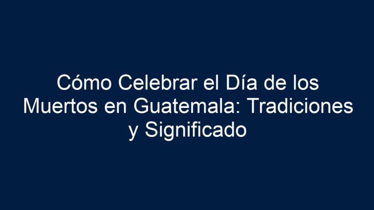 Revolcado Guatemala: Un Sabor Auténtico - Receta Tradicional y Consejos