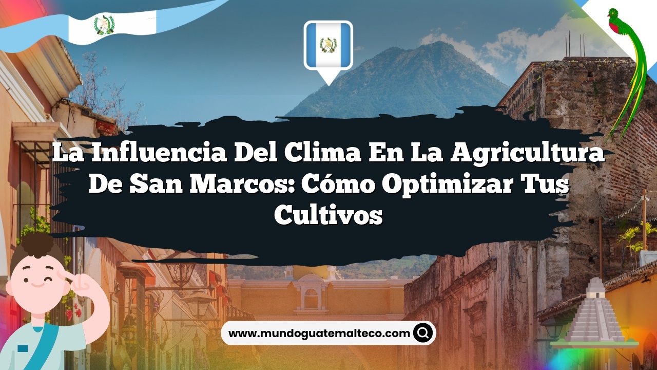 La influencia del clima en la agricultura de San Marcos: Cómo optimizar ...